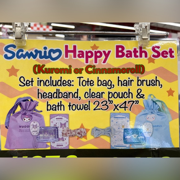 Sanrio | Bath | Sanrio Cinnamoroll 5 Piece Bath Set | Poshmark